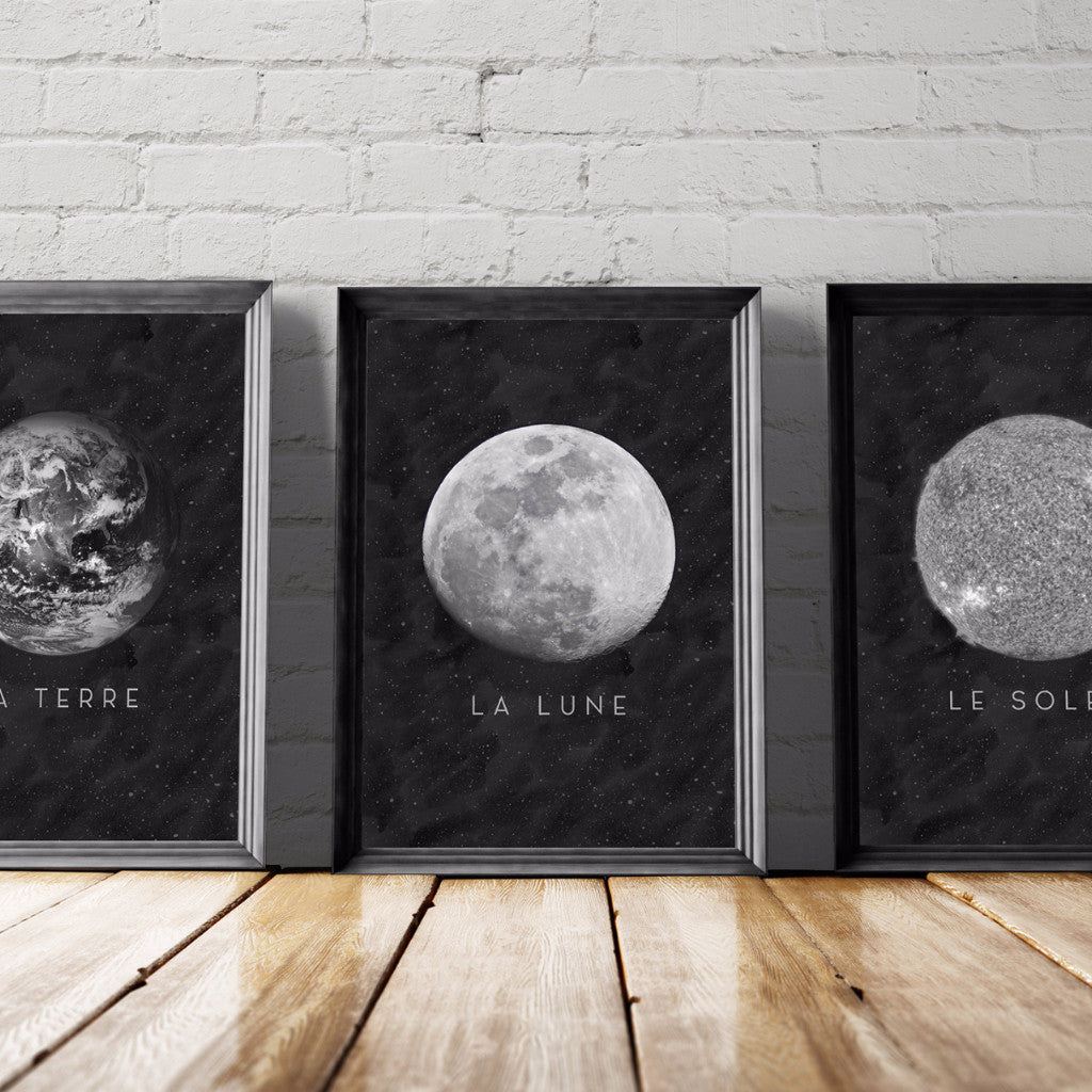 Home › Moon Art Printable Set